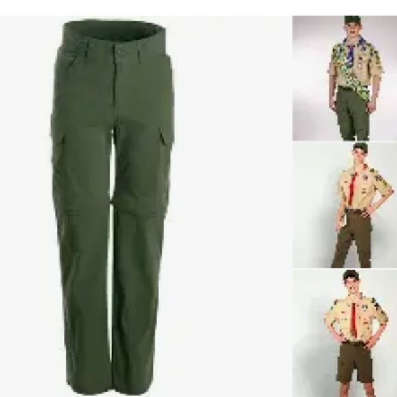 Scouting America | Bottoms | New Boy Scouts Of America Olive Green ...